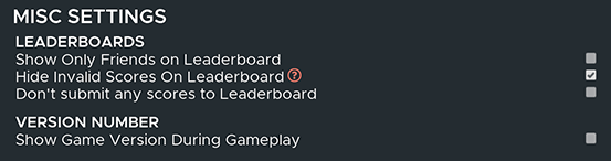 KovaaK's Settings - Misc | KovaaK's Wiki